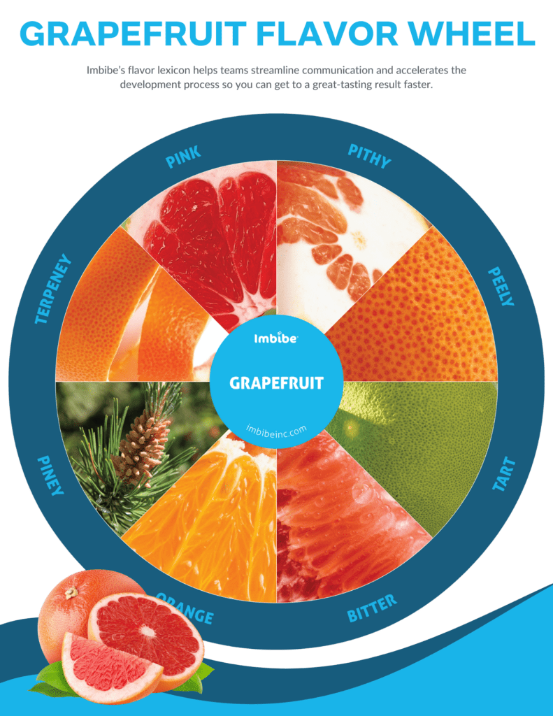 Grapefruit Flavor Wheel - Explore Imbibe's Flavor Lexicon